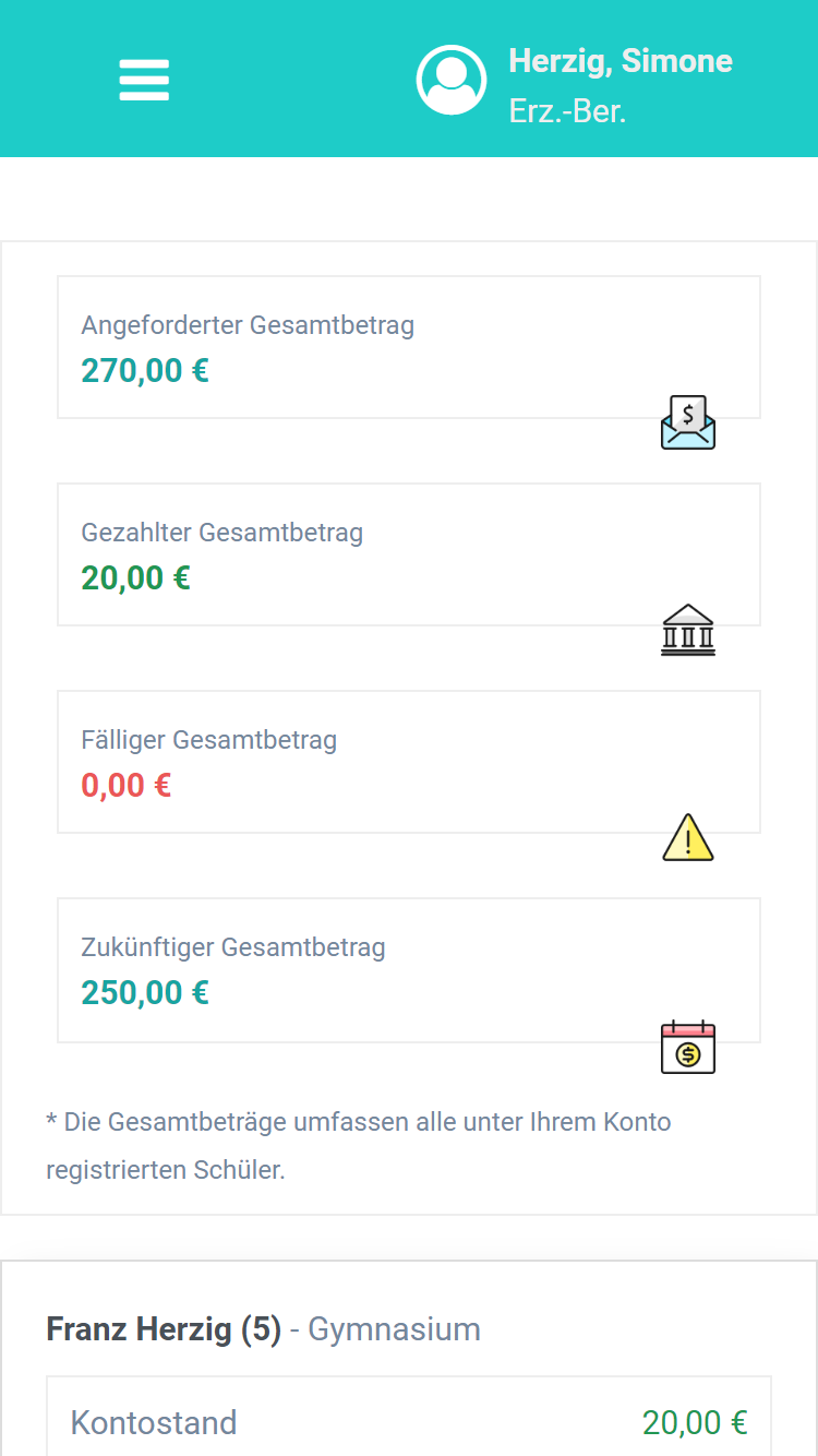 IServ – klassengeld